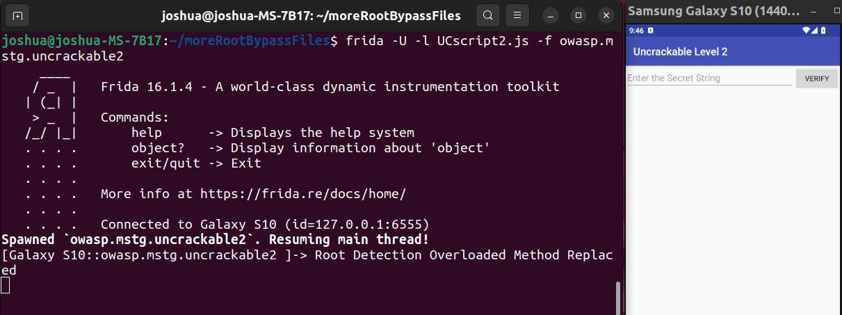 Root Detection Bypass