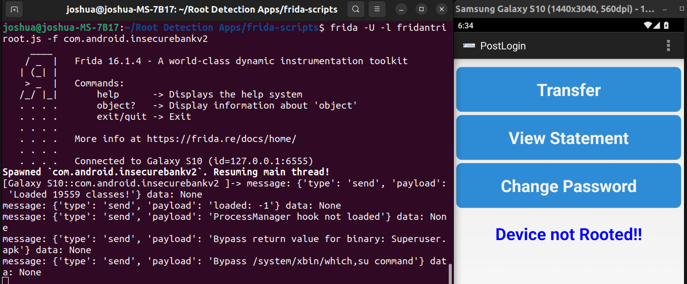 Root Detection Bypass